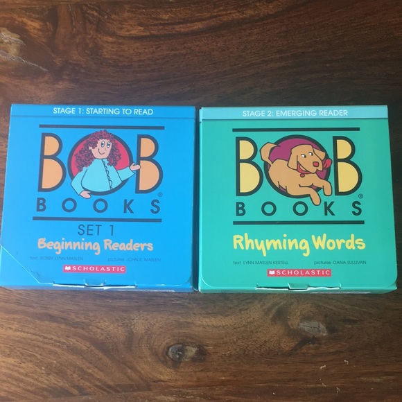 Bob Books | Other | 2 Bob Books Scholastic Beginning Readers Rhyming ...